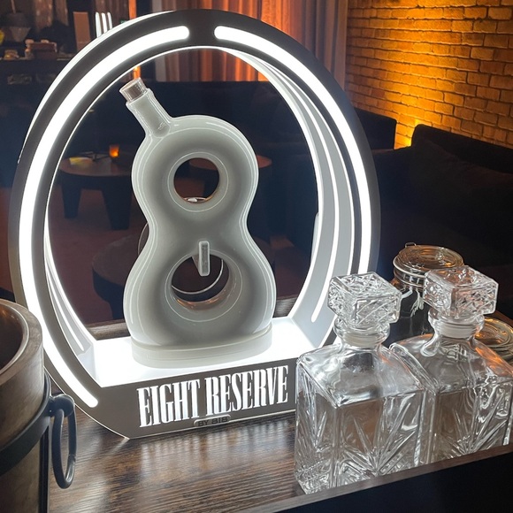 Art | 818 Tequila Eight Reserve Light Up Sign And Holder Display Club ...